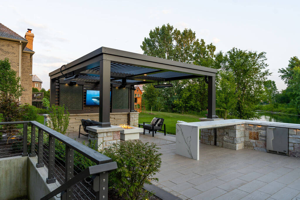 Upgrade Your Outdoor Living Space with a Louvered Pergola - Skyview Detroit